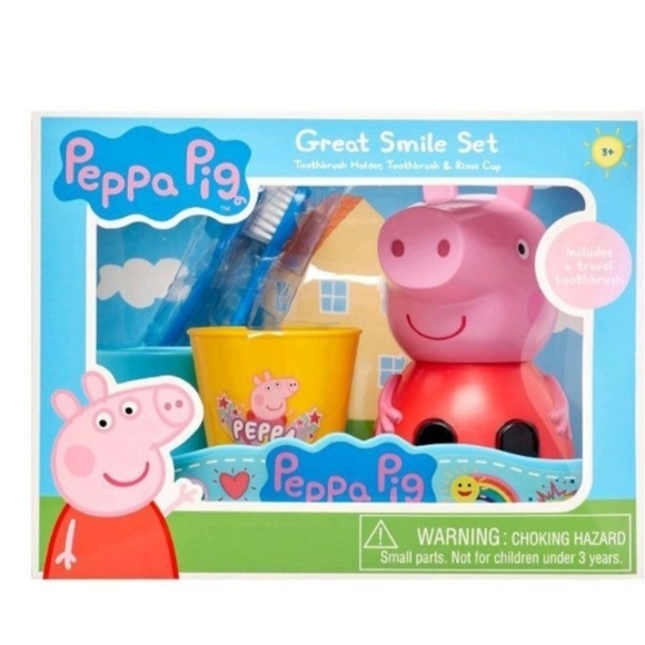 Peppa Pig | Bath | Peppa Pig Great Smile 3 Piece Gift Set | Poshmark